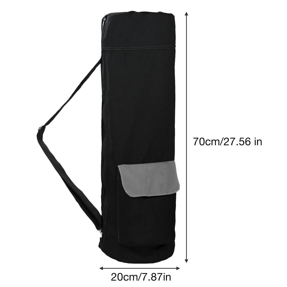 Canvas Cylinder Bags Foldable Sports Yoga Mat Bag ... – Vicedeal