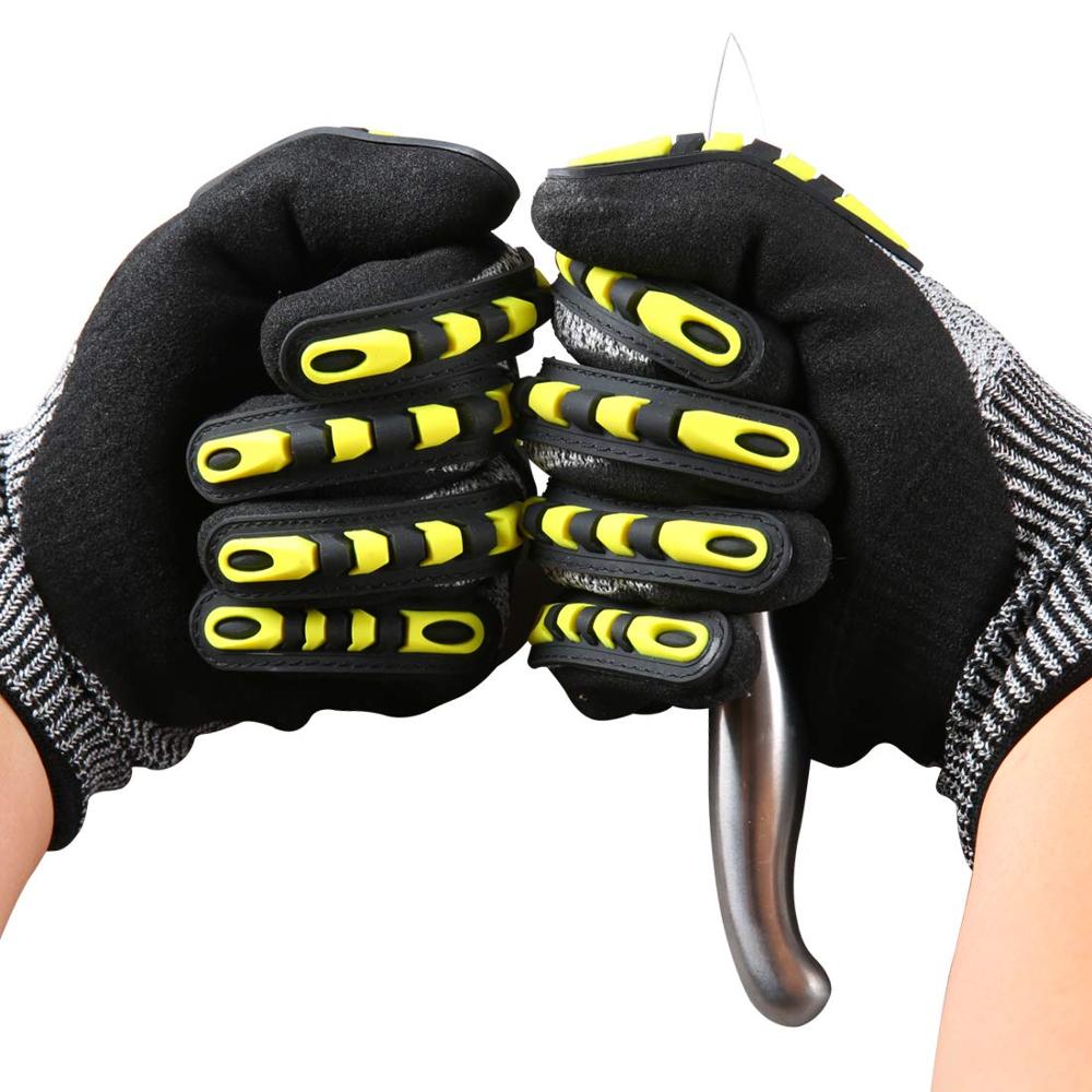 Durable Cut Resistant Gloves Anti Impact Vibration... – Vicedeal