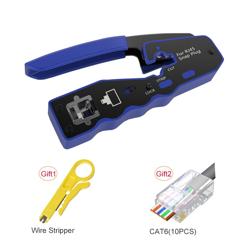 RJ45 UTP Crimper Network Tools Ethernet Cable Stri... – Grandado