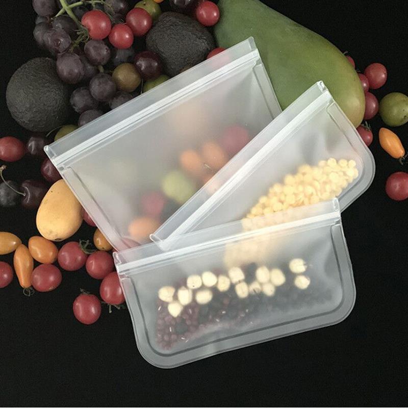 Food Fresh-Keeping Bag Silicone Food Storage Conta... – Grandado