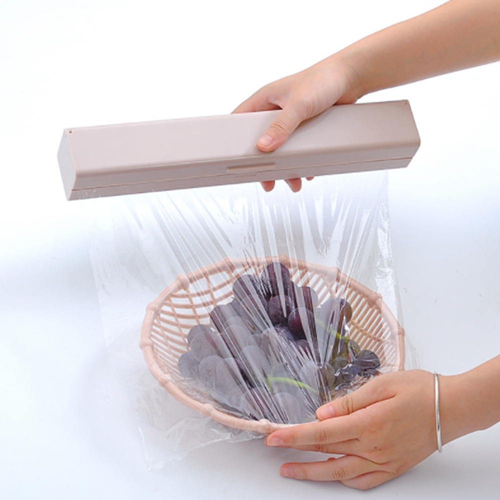 Plastic Wrap Dispenser Kitchen Tools Cling Food Wr... – Grandado