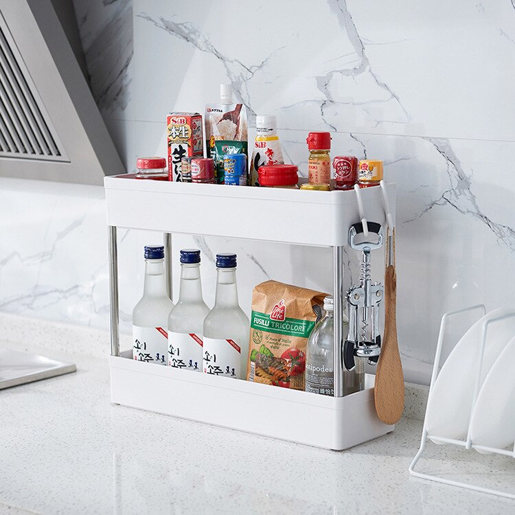 2/3/4 Layer Gap Kitchen Storage Rack Slim Slide To... – Grandado