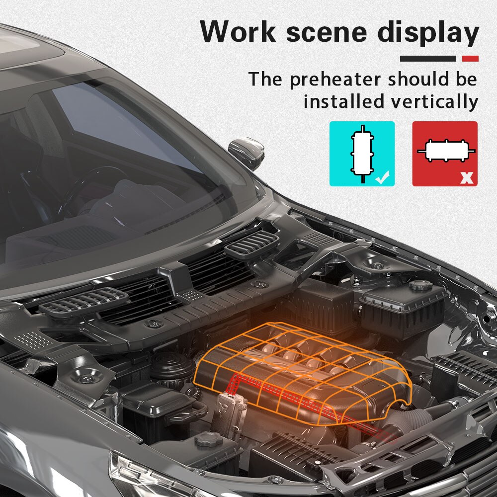 LF Bros car heater 3000W performance enhanced cool... – Vicedeal