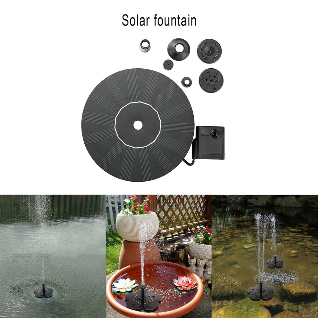 Solar Fountain Pool pond fountain Garden Water Fou... – Vicedeal