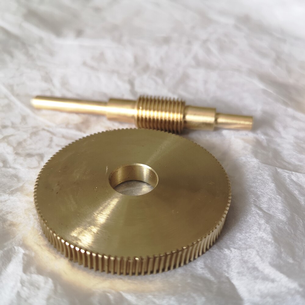 1:120 Speed ratio Copper brass turbo worm gear Sui... – Grandado