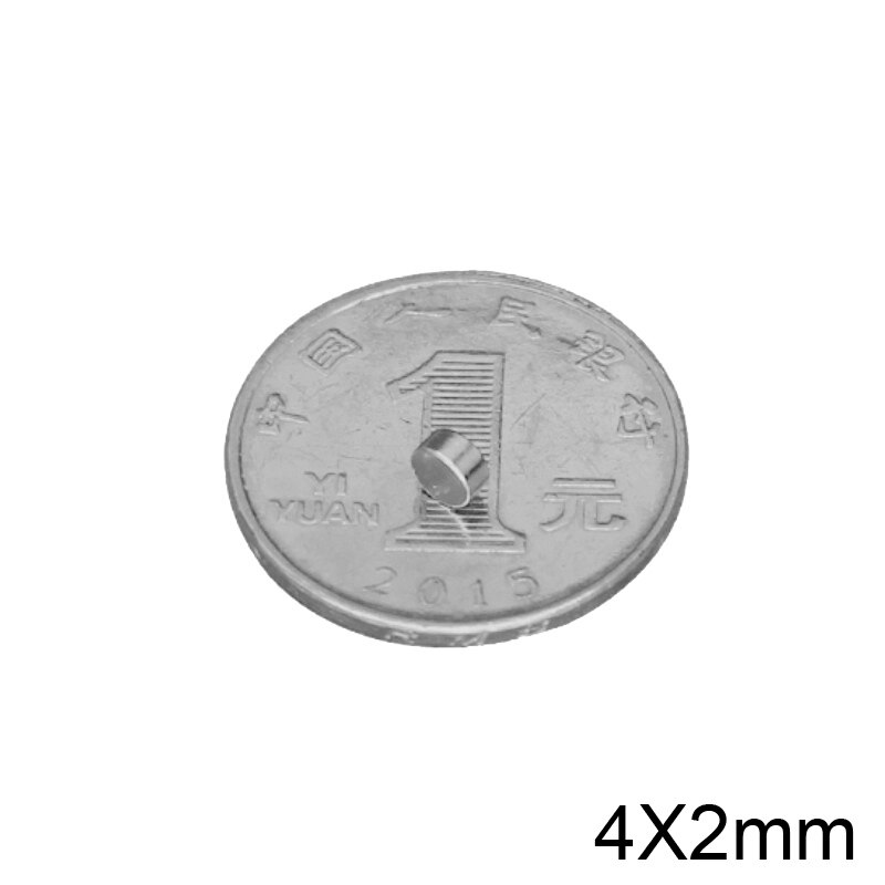 50/100/200/500/1000PCS 4x2 mm Rare Earth Magnets D... – Grandado