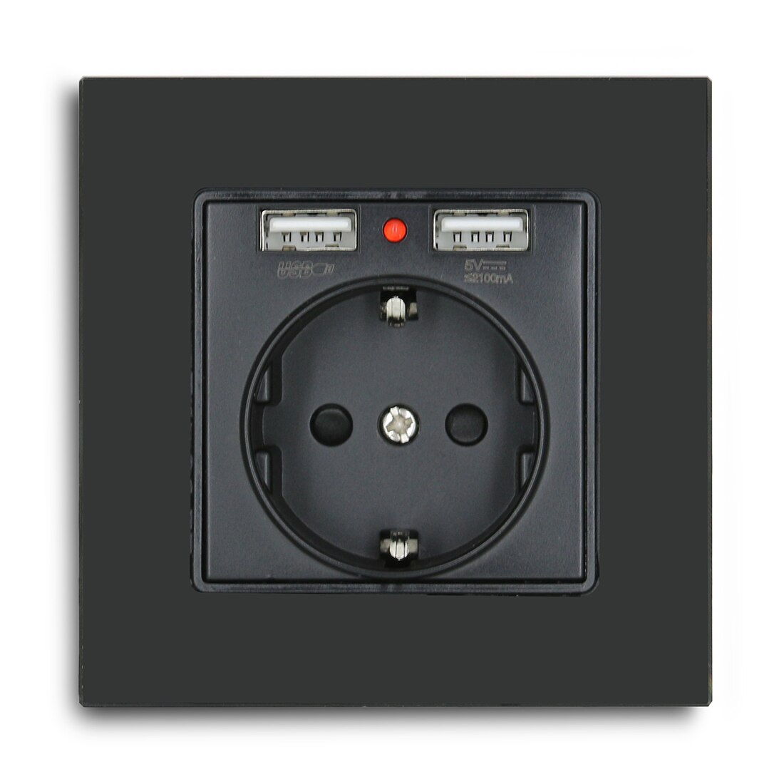 BSEED EU Standard Wall Socket With Double USB Wall... – Vicedeal