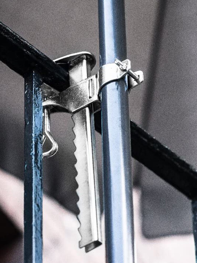 Parasol Clamp Umbrella Pole Holder Galvanized Stee... – Grandado