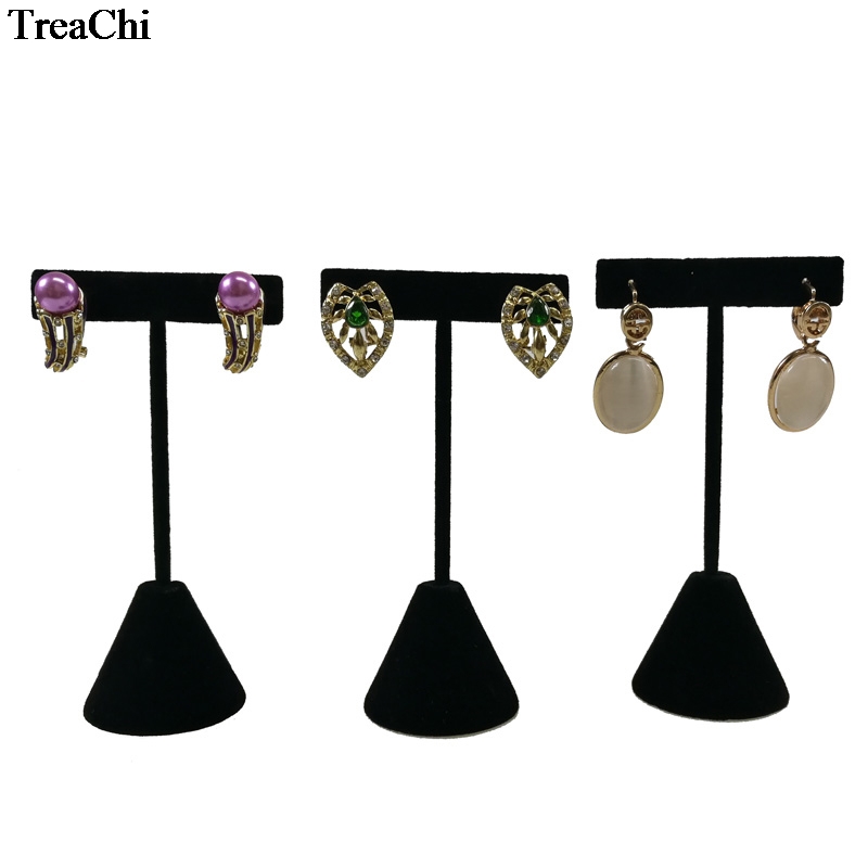 Grote Verkoop 3Pcs Black Velvet Sieraden Display R... – Vicedeal