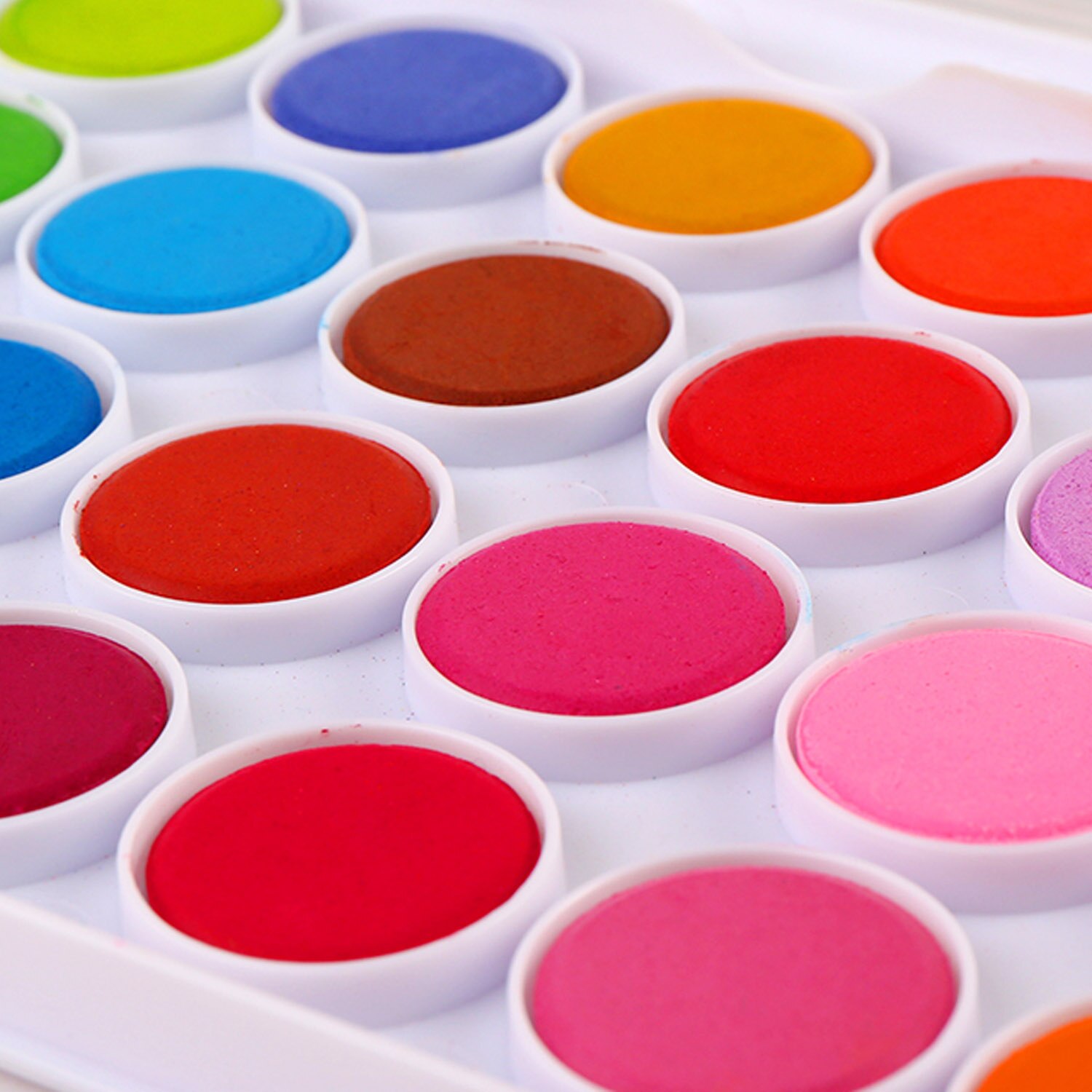 36 Colors Watercolor Art Paint Set+10 Paint Brushe... – Grandado