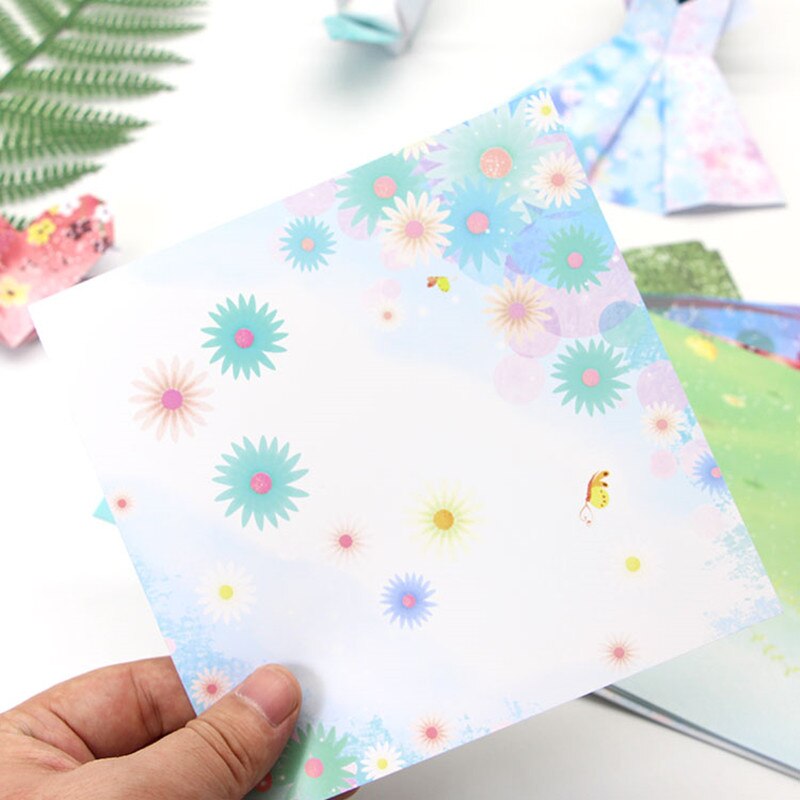 66pcs 14cm Origami Paper Small Fresh Square Cranep... – Grandado
