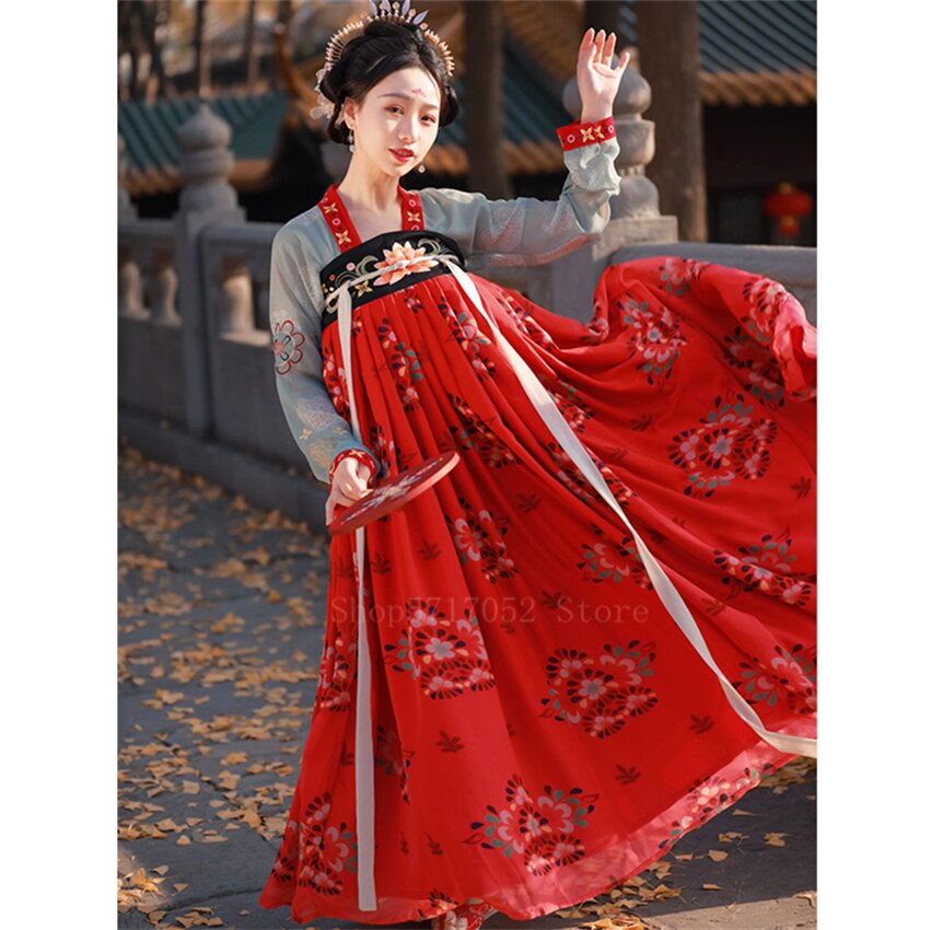 Retro Fairy Women Chinese Hanfu Dress Ancient Vint... – Vicedeal