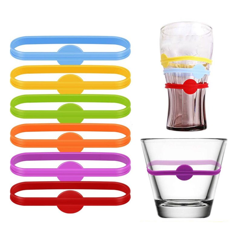 Bar Party Wine Labels Glasses Drinking Tag Set Foo... – Vicedeal