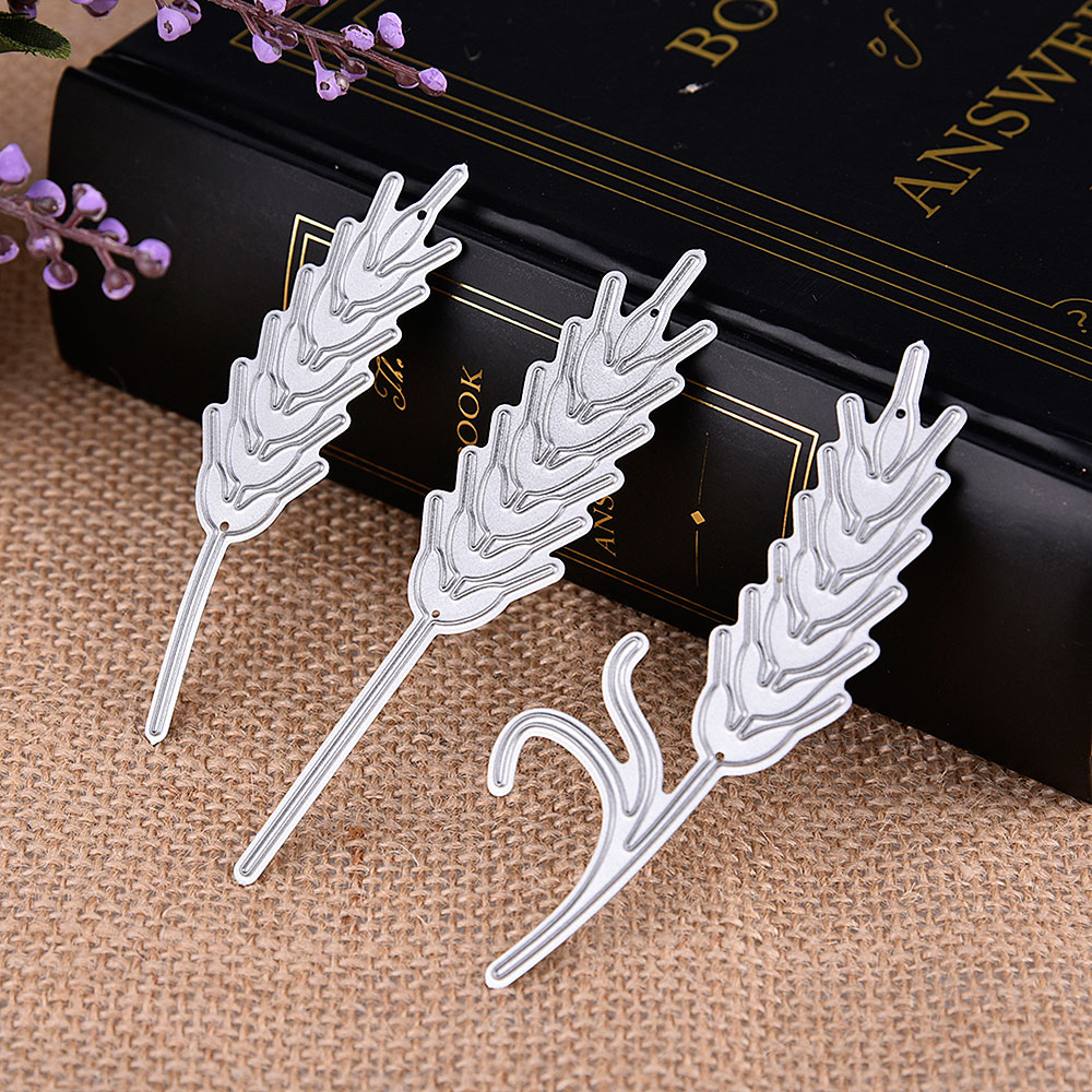 NICEYARD 3pcs Straw Wheat Plant Dies Album Paper A... – Grandado