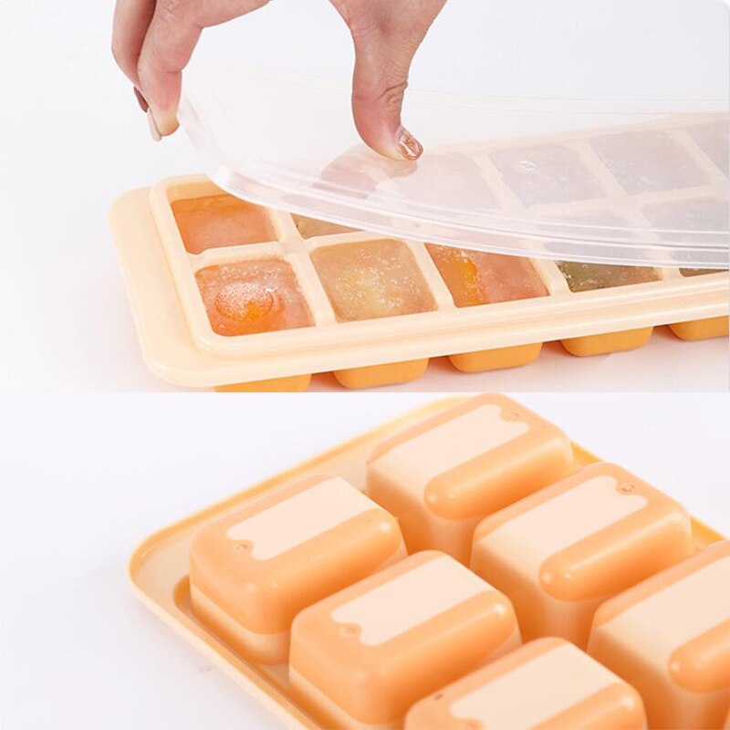 12 Grids Siliconen Ijs Lade Mal Vierkante Ice Cube... – Vicedeal