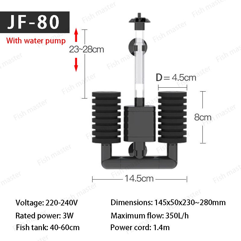 Water goblin biochemical filter fish tank electric... – Grandado