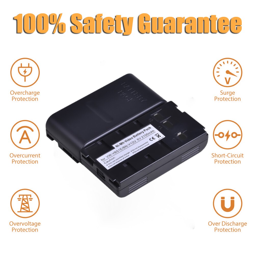 BN-V12U VW-VBS1E BN V12U VW VBS1E Battery + Charge... – Grandado