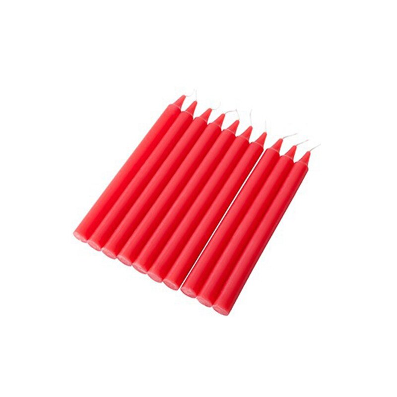 5pcs/lot Red White Romantic Candle Smokeless Daily... – Vicedeal