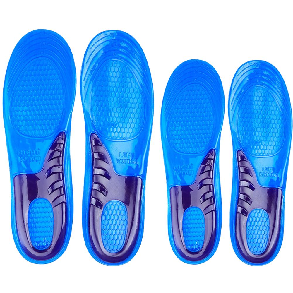 1Pair Comfort Silicone Gel Insoles Man Women Arch ... – Grandado