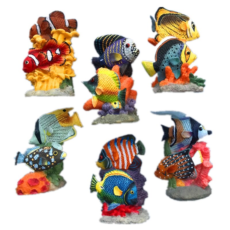 Handmade Painted Fish Series 3D Fridge Magnets Tou... – Vicedeal