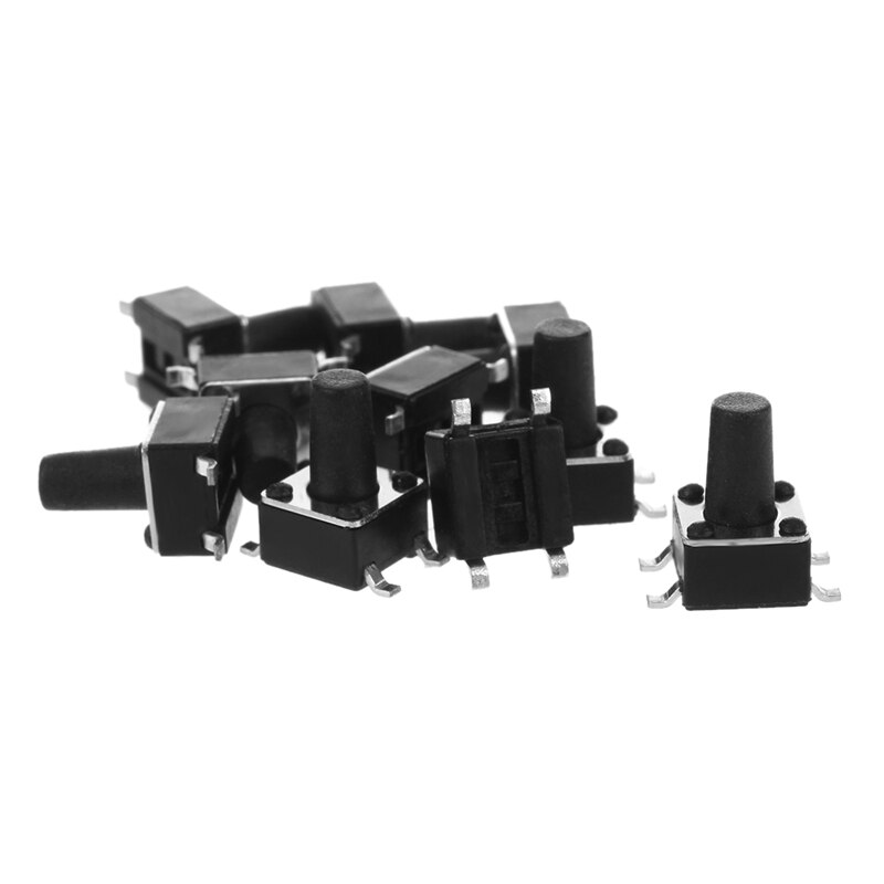 10 stück Derzeit Tactile Push Button Switch SMD Ta... – Vicedeal