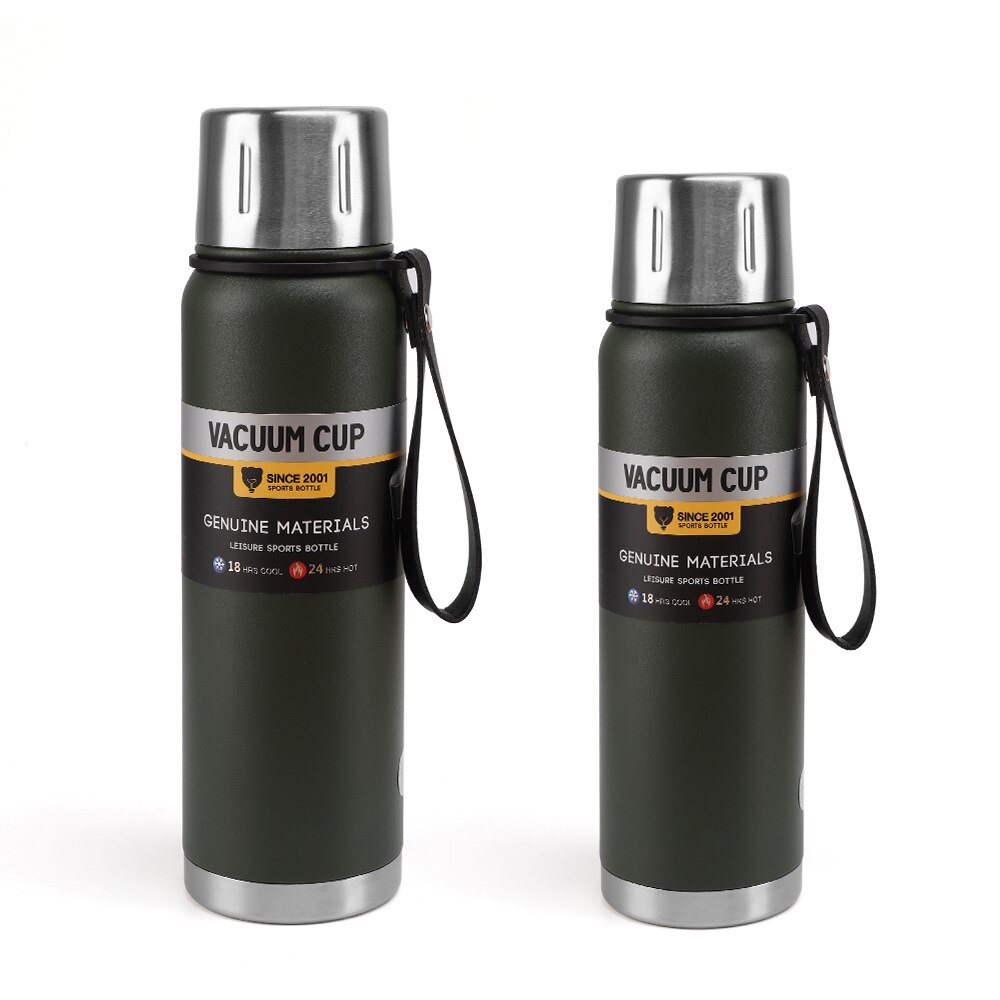 Outdoor Sports Thermos Travel Hiking Office Stainl... – Grandado