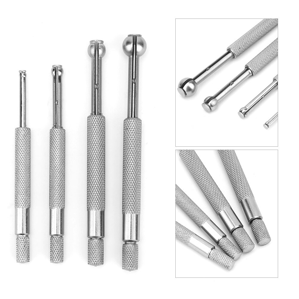 4Pcs Telescopic Small Hole Bore Gauge Set Full Bal... – Grandado