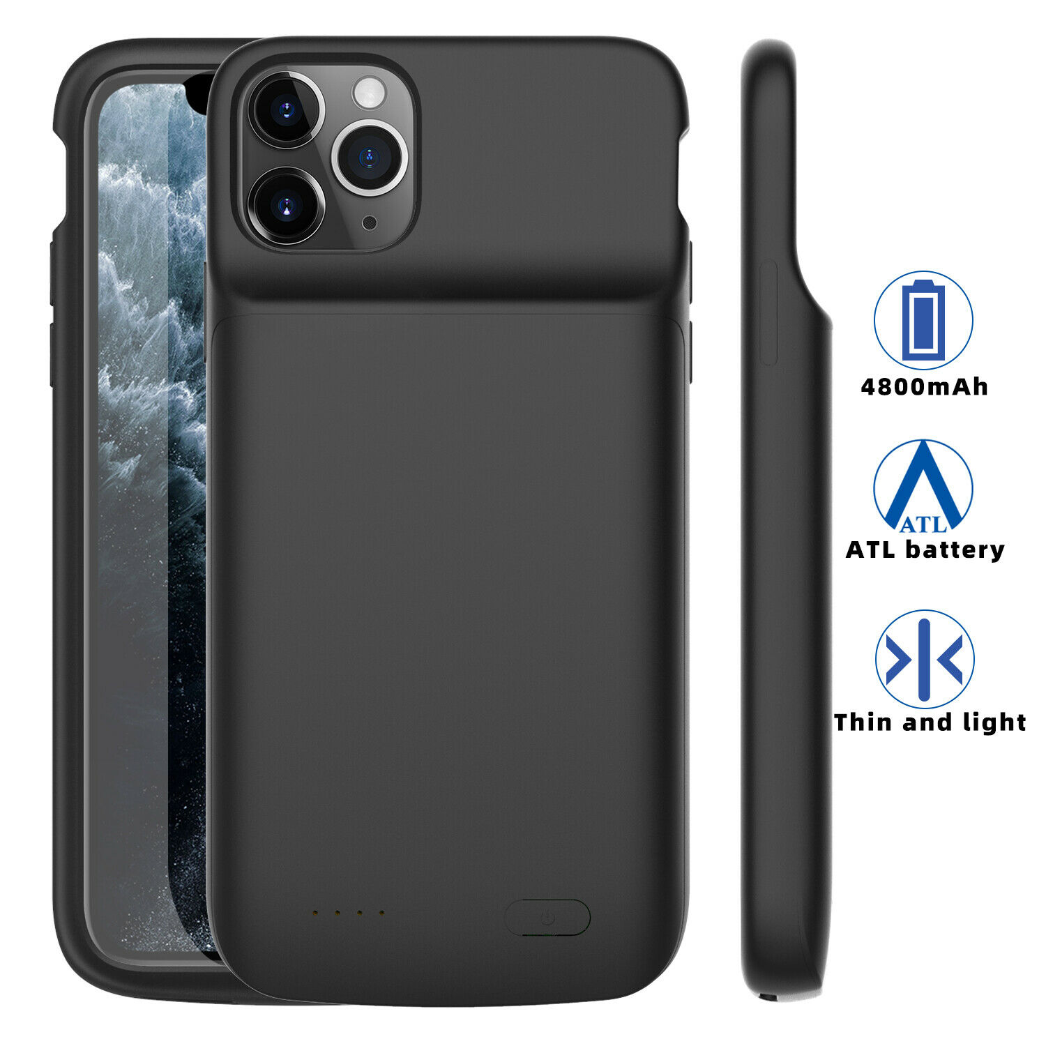 5000mAh Voor iPhone 11 11Pro 11PorMAX Draagbare Po... – Grandado