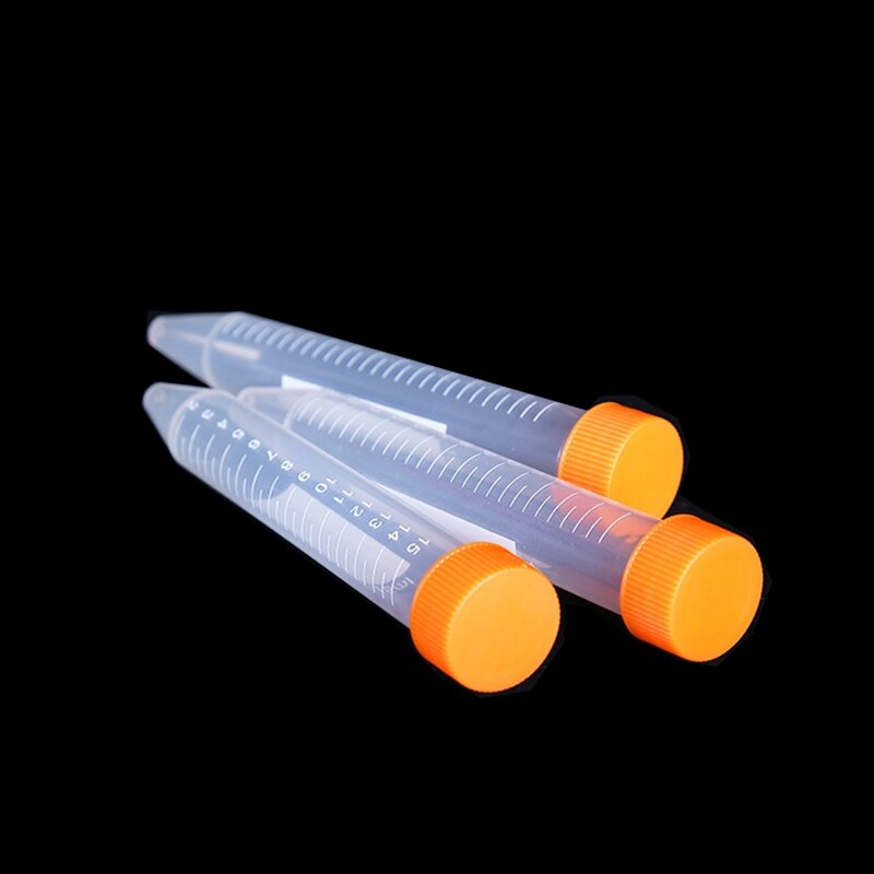100pcs, 15ml Plastic Centrifuge Tubes, Conical Bot... – Grandado