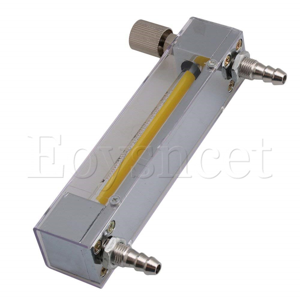 Clear Oxygen Flowmeter Model LZB-3 LPM 160-1600ml/... – Grandado