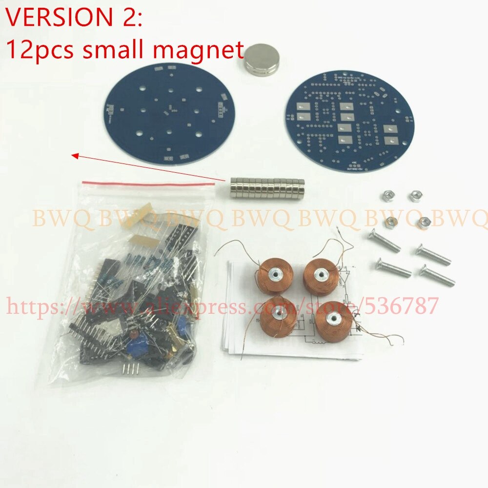 Sealed DIY push type magnetic levitation Kit (part... – Grandado