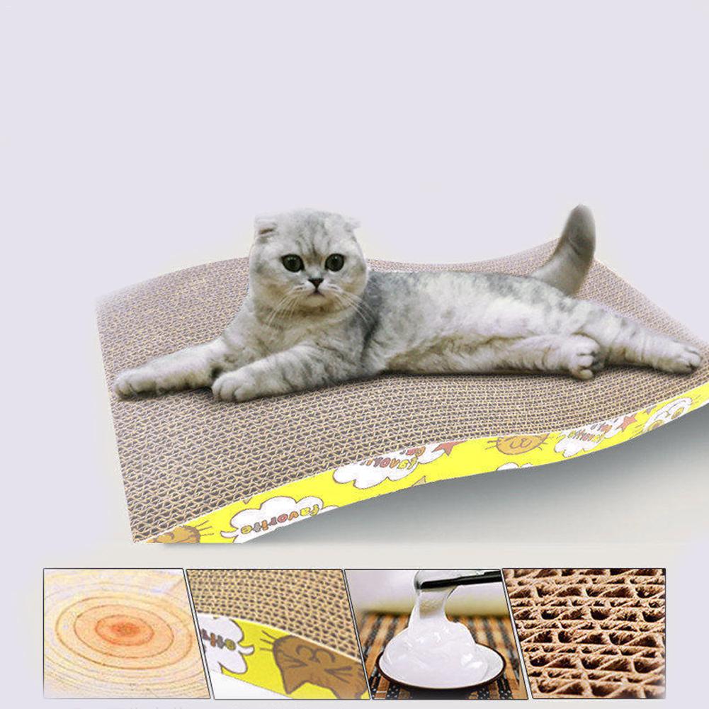 Cat Toys Cat Scratch Board S-shaped Corrugated Pap... – Grandado