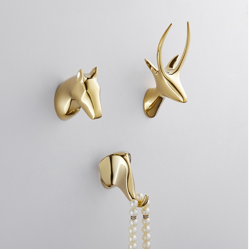 Liuyue morgenkåbe kroge sort/guld dyrehåndklæde kr... – Grandado