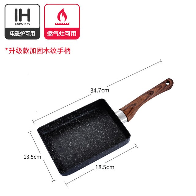 Non Stick Coating Tamagoyaki Japanese Omelette Pan... – Grandado