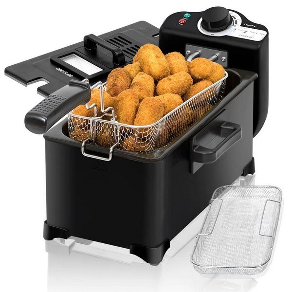 Tiefe-fett Friteuse Cecotec Cleanfry 3 L 2000W – Vicedeal