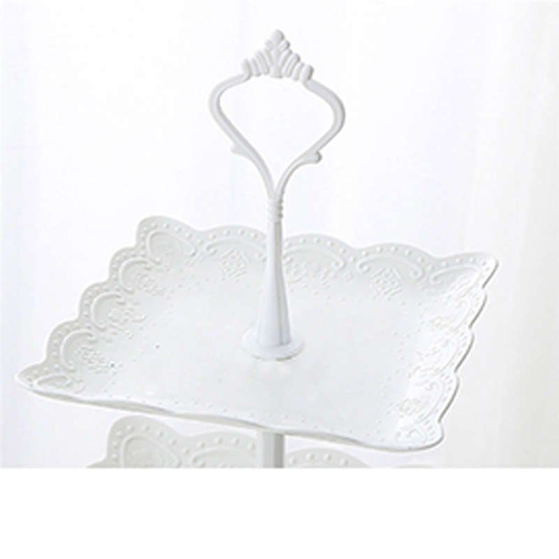 European Three Layer Fruit Plates Cake Snack Tray ... – Vicedeal