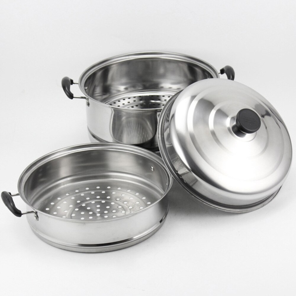 Stainless Steel Three-layer Thick Steamer Multifun... – Vicedeal