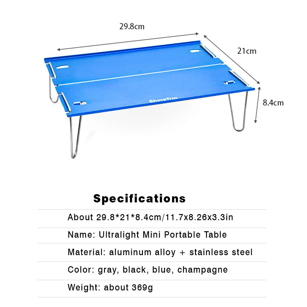 29.8*21*8.4CM Camping Table Portable Hiking Table ... – Grandado