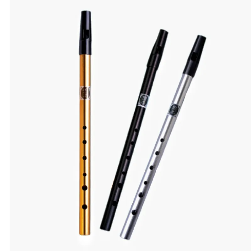 6 Hole Flute C/D Key Irish Whistle Ireland Tin Pen... – Vicedeal