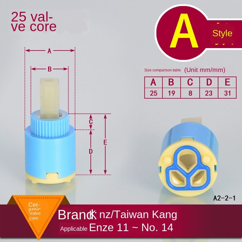 Faucet valve core and cold mixed temperature-resis... – Grandado