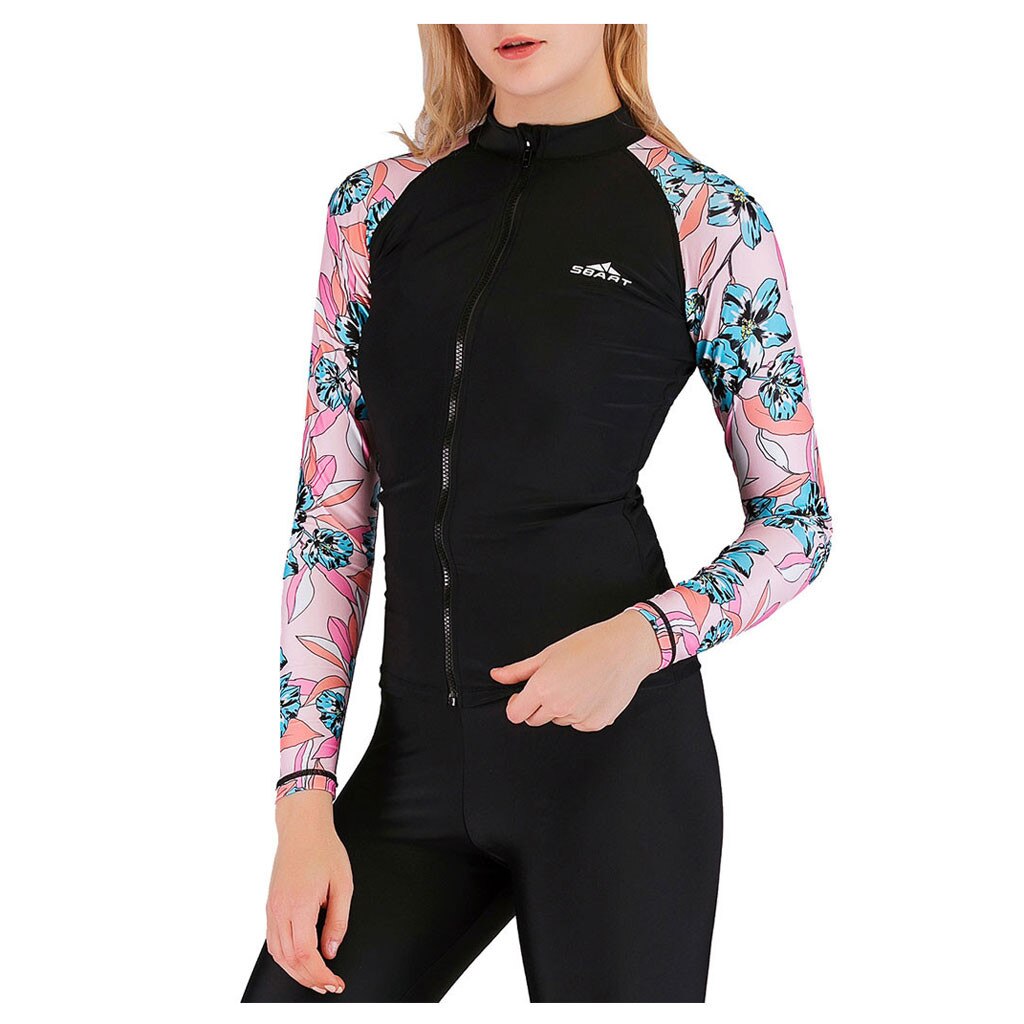 Bikini Women Sunscreen Long Sleeve Surfing Snorkel... – Grandado