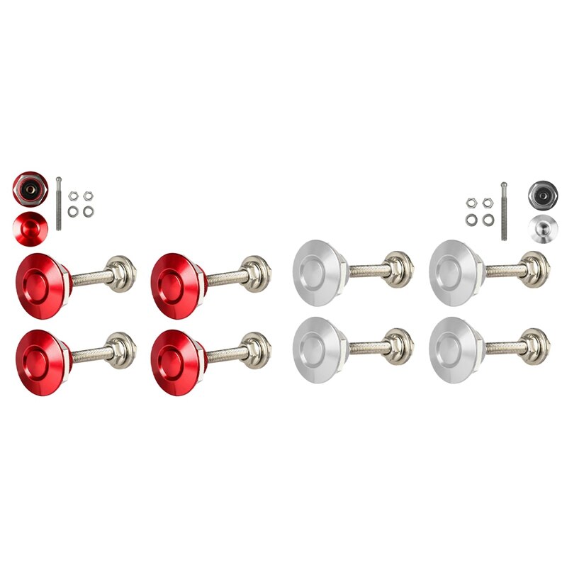 2 Set Quick Release Push Hood Latch Button Car Pin... – Grandado