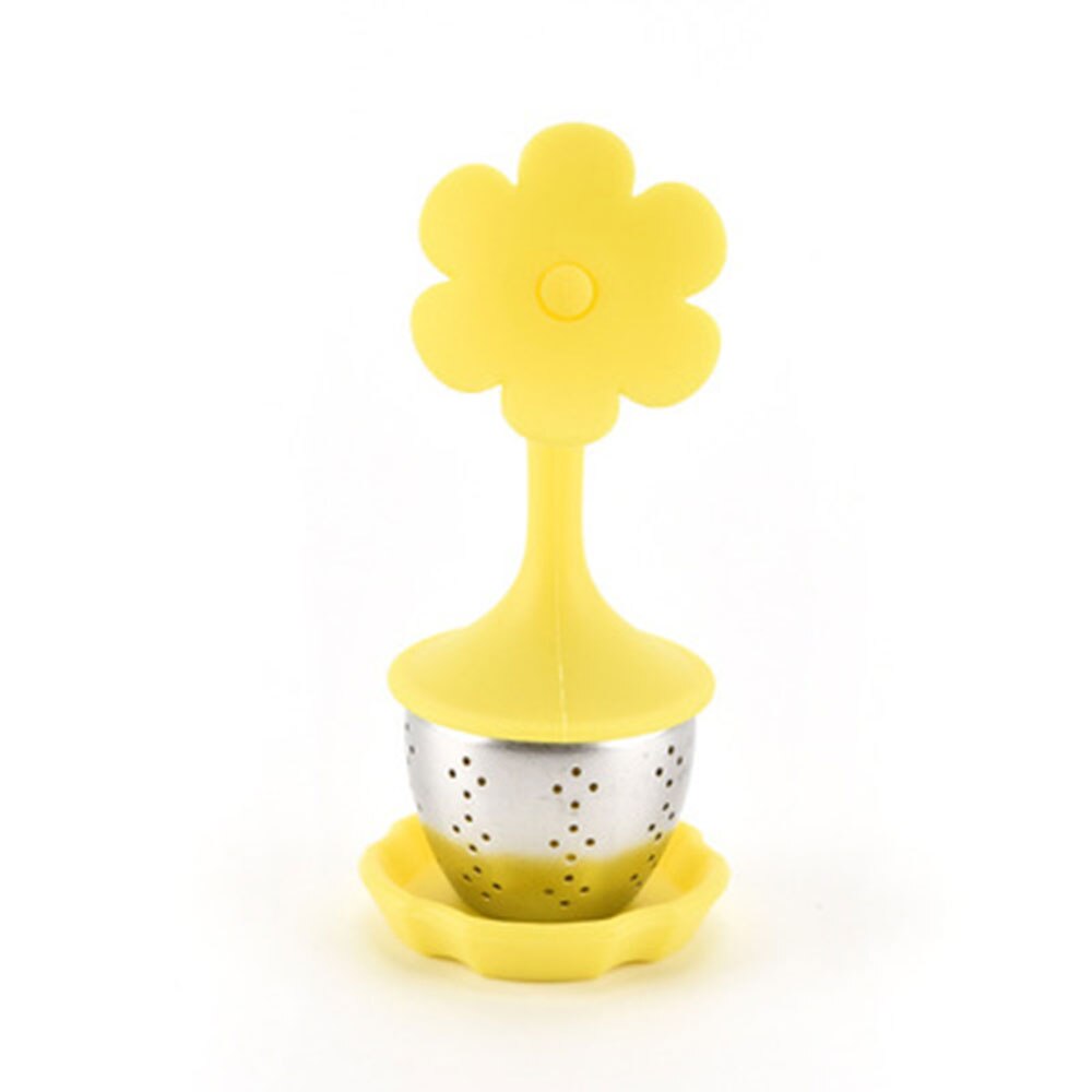 4 Pieces/set Flower Silicone Tea Maker Tea Cup Bal... – Grandado