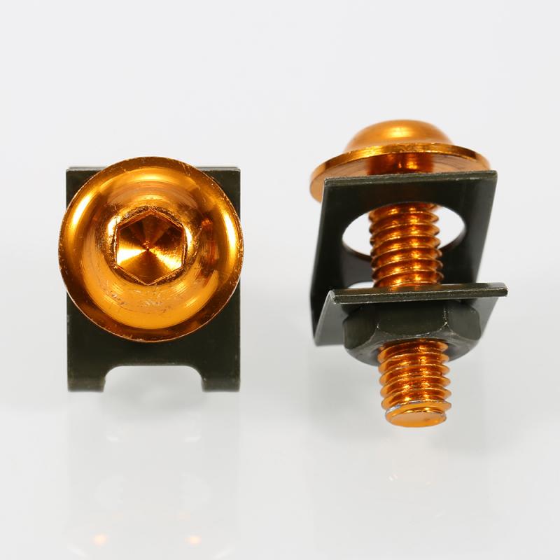 10x Motorcycle M6 6mm Fairing Bolts Spire Speed Fa... – Grandado