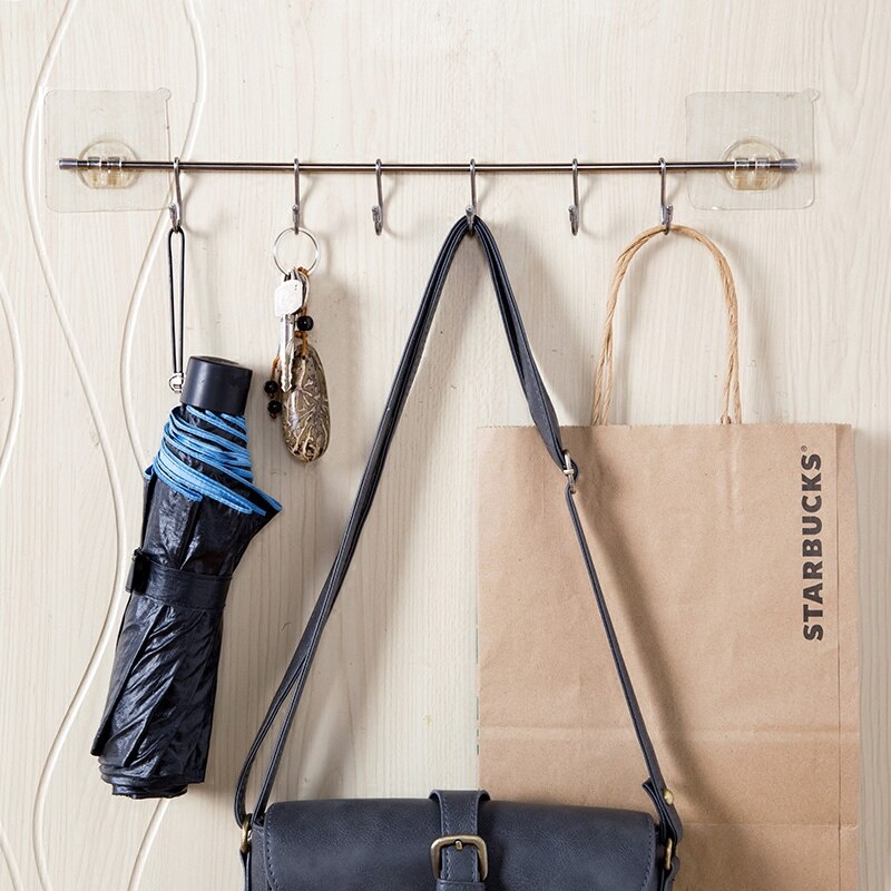 Liyimeng badrum 6 krokar handdukshållare kök arran... – Vicedeal