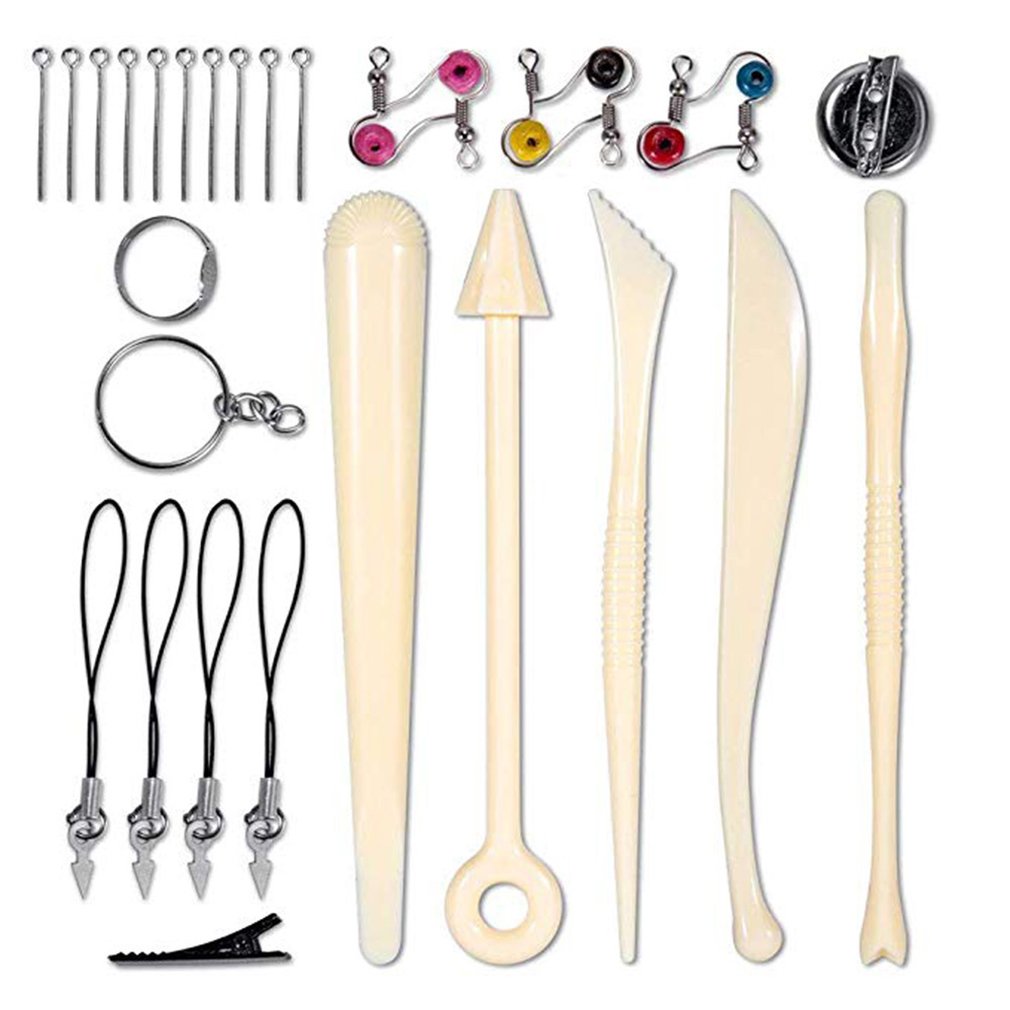 Polymer Clay Starter Kit 32 Colors Oven Bake Clay ... – Grandado