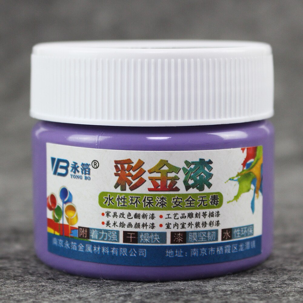 100g licht paars waterbasis verf vernis, meubels, ... – Vicedeal