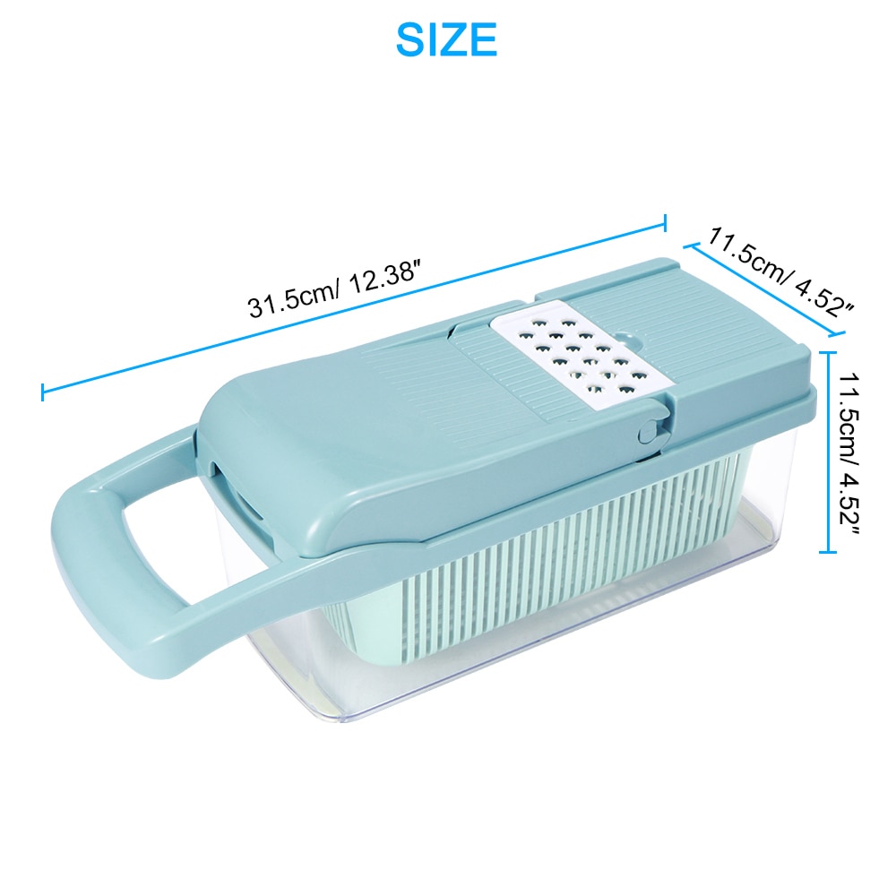 Groentesnijder Blades Mandoline Slicer Fruit Dunsc... – Grandado