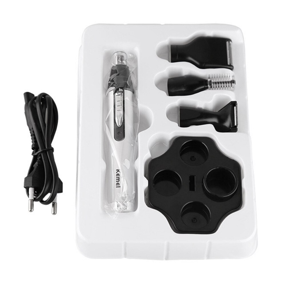 4 IN 1 Men Electric Nose Ear Hair Trimmer Painless... – Grandado