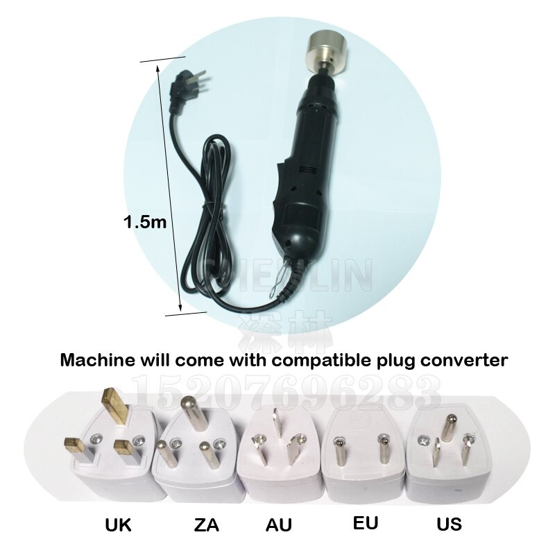 Electric Capping Machine Black Screwdriver Capper ... – Grandado